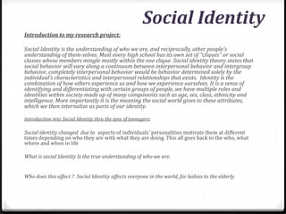 Social identity | PPT