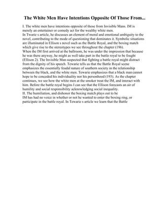 Social Identity Essay | PDF