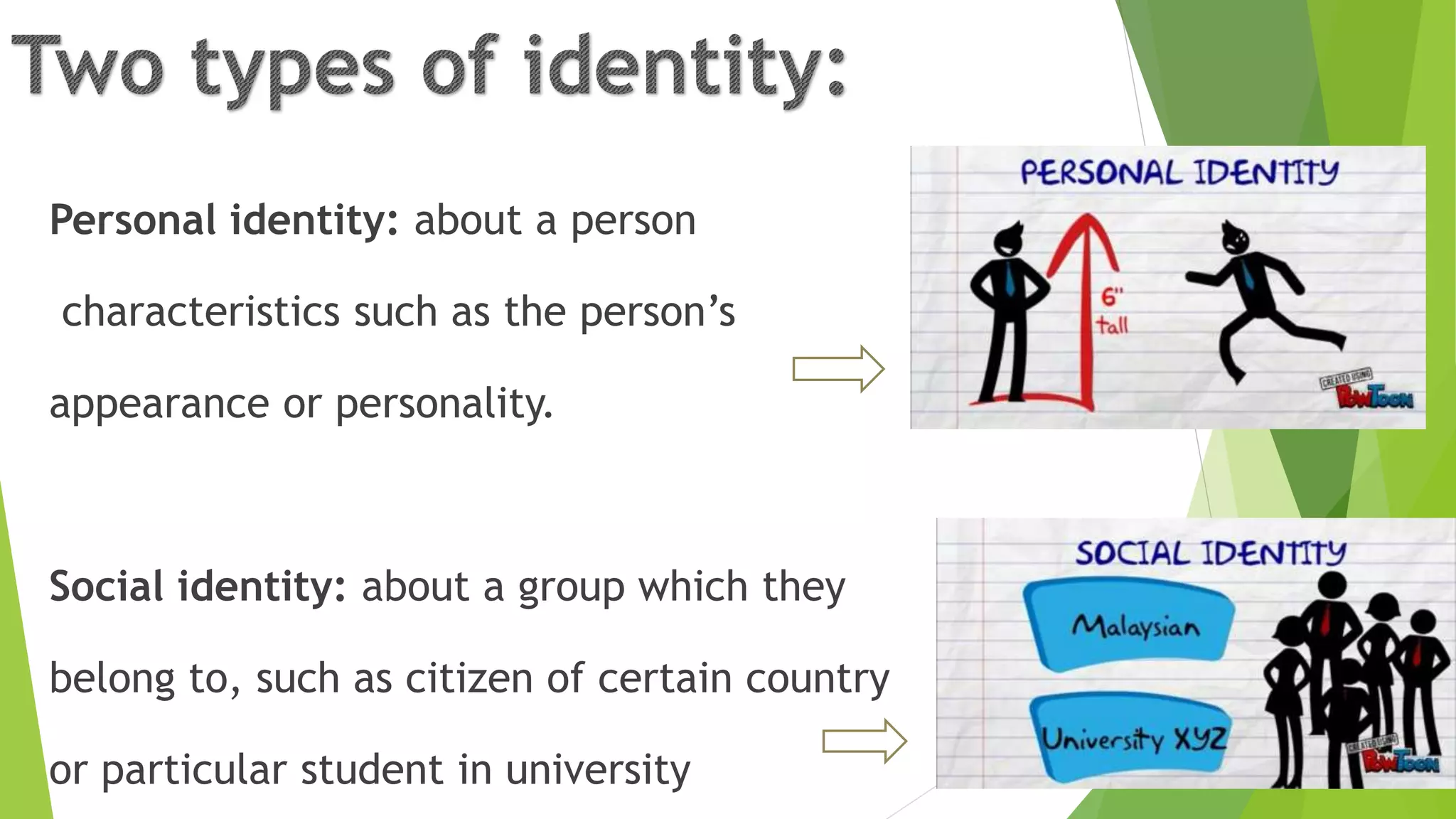Social identity theory in socio cultural approach to learning behavior ...