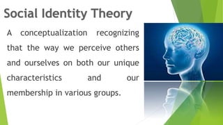 Social identity theory in socio cultural approach to learning behavior ...