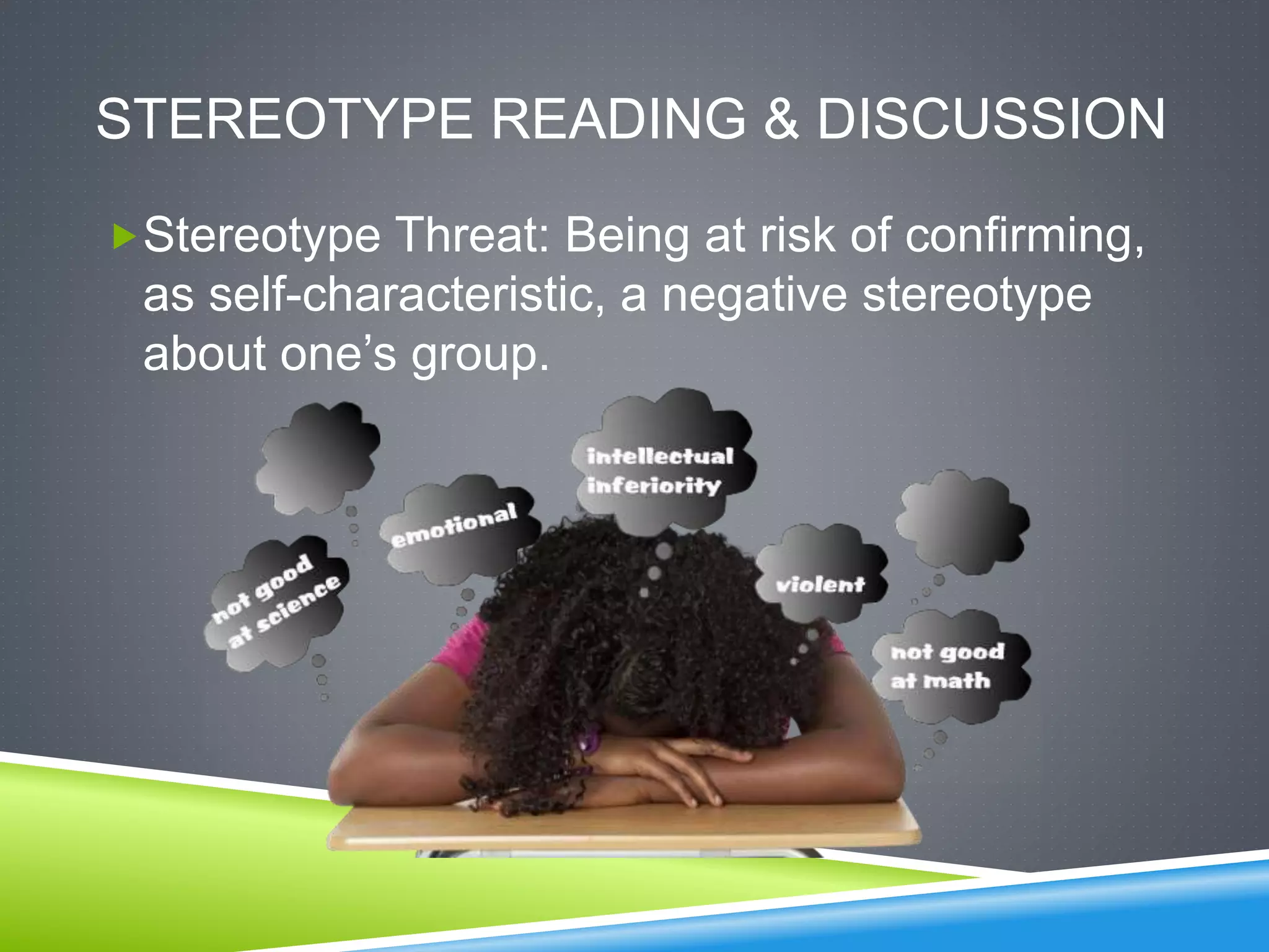 Social Identity Theory & Stereotypes | PPT