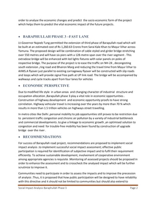 Social impact analysis | PDF