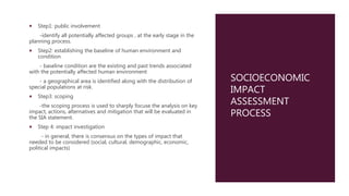 Social impact assessment | PPTX