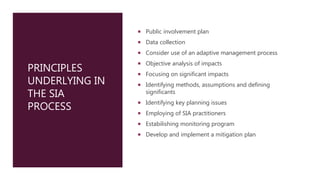 Social impact assessment | PPTX