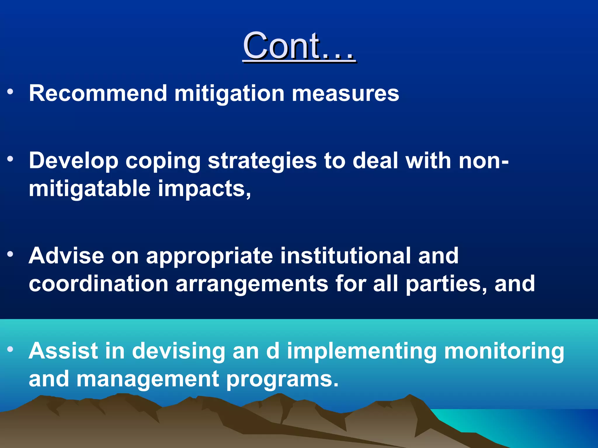 Social impact assessment principles of infrastructure projects | PPT