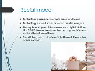 The Social Consequences Of Computer