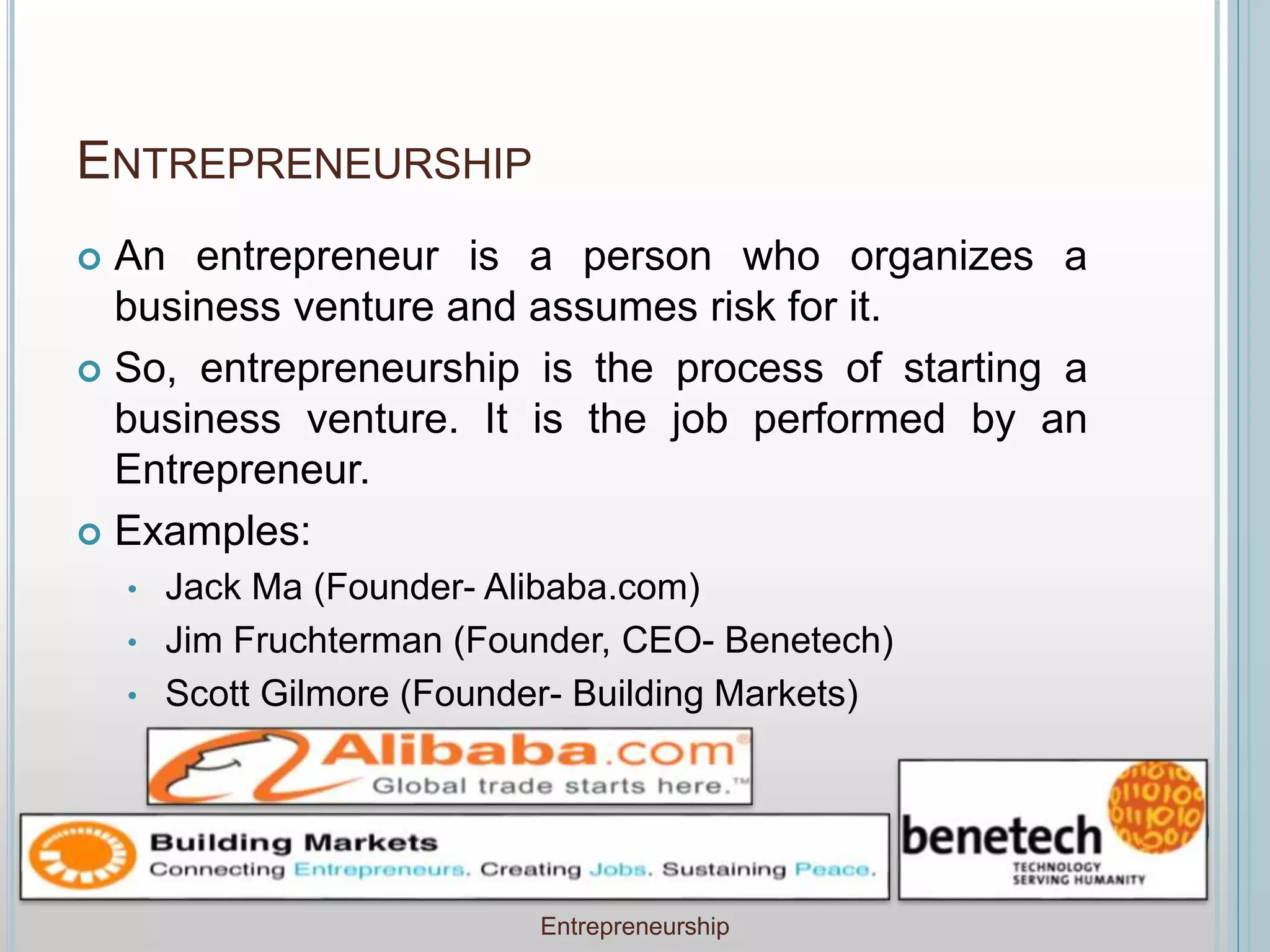 Social impact of Entrepreneurship | PPTX