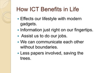 CHAP 4 - SOCIAL IMPACT OF ICT | PPTX | Internet | Computing