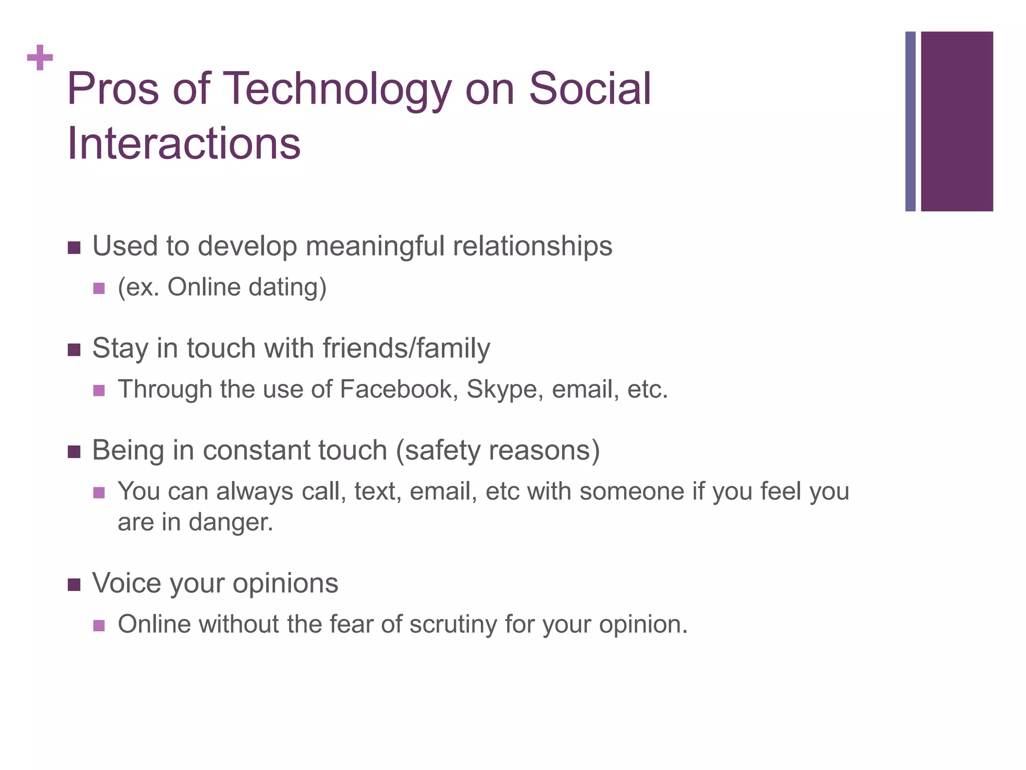 Social impact of technology: Social Isolation | PPTX | Social ...