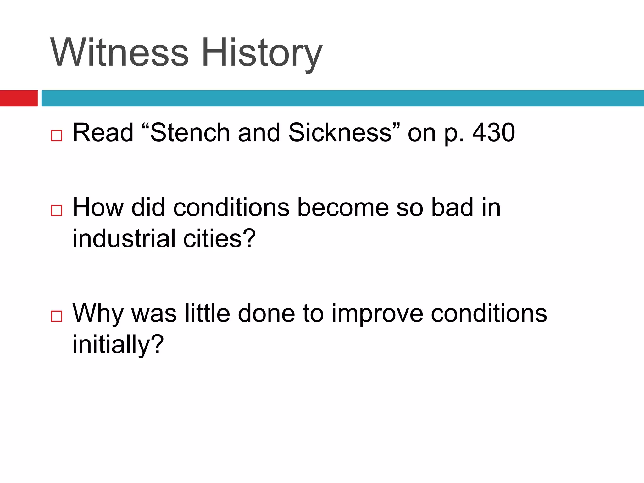 Social impact of the industrial revolution | PPTX