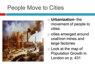 Social impact of the industrial revolution | PPTX