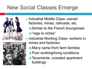 Social impact of the industrial revolution | PPTX