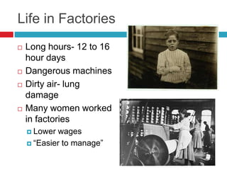 Social impact of the industrial revolution | PPTX