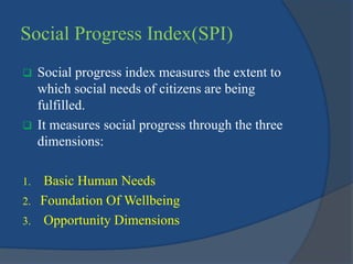 Social Indices of National Development | PPTX