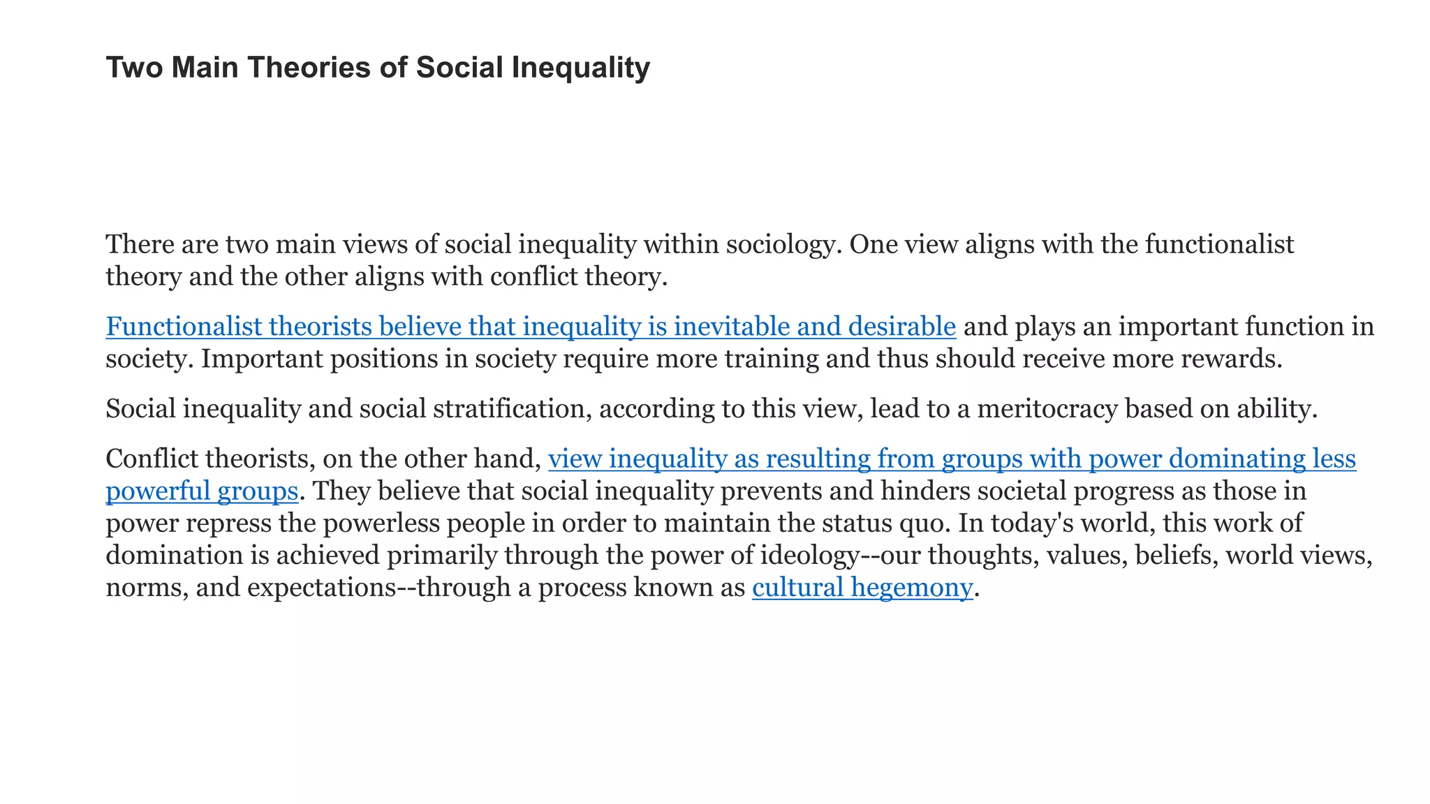 Social inequality | PPTX