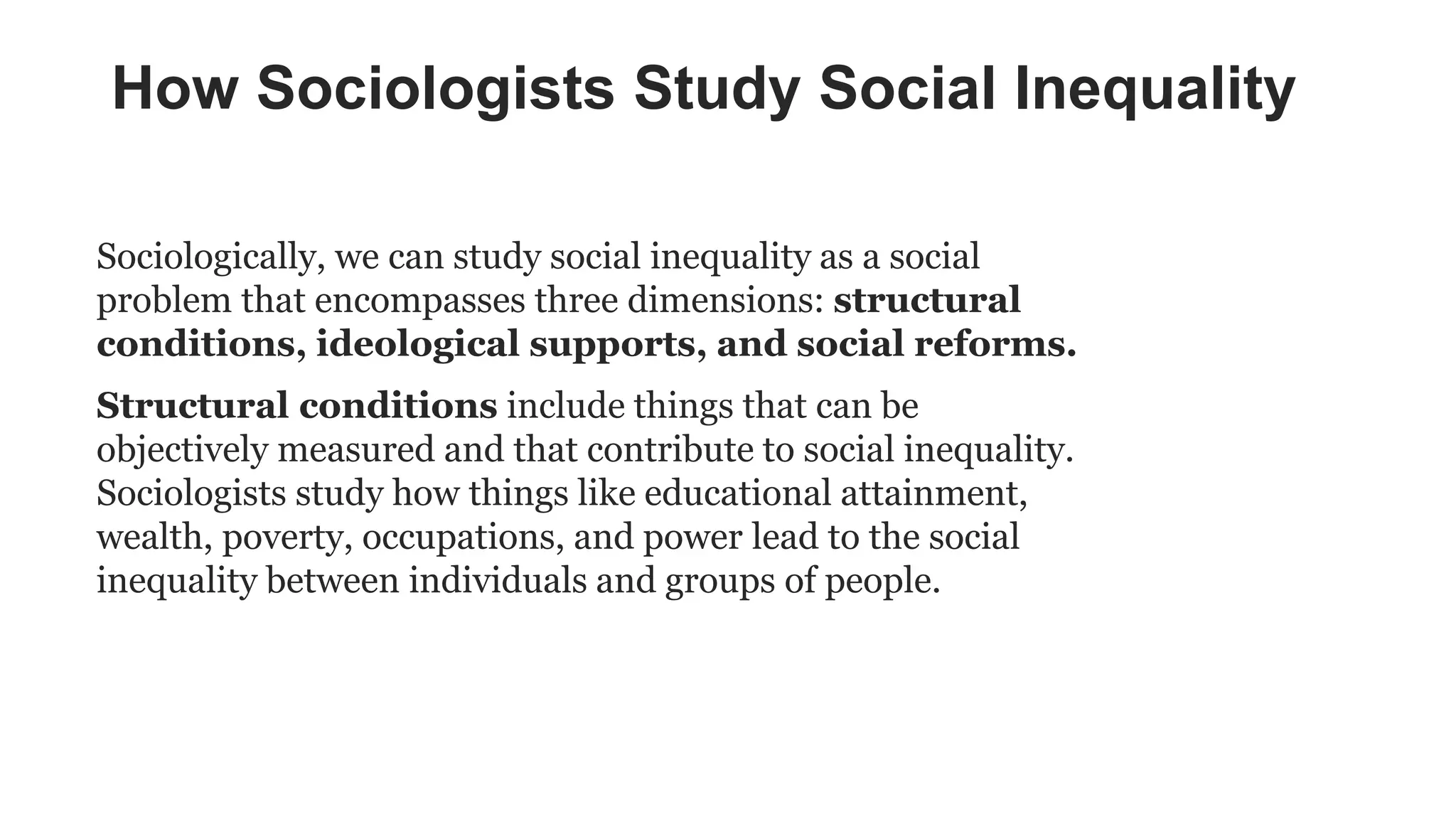 Social inequality | PPTX