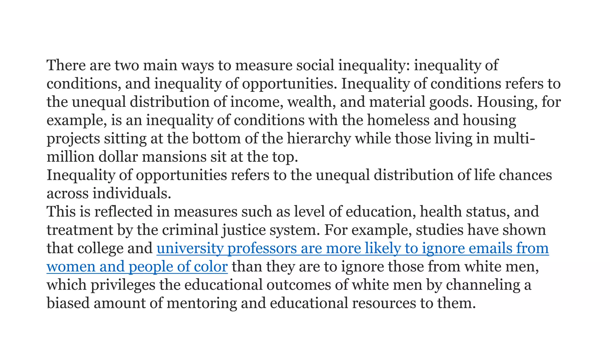 Social inequality | PPTX