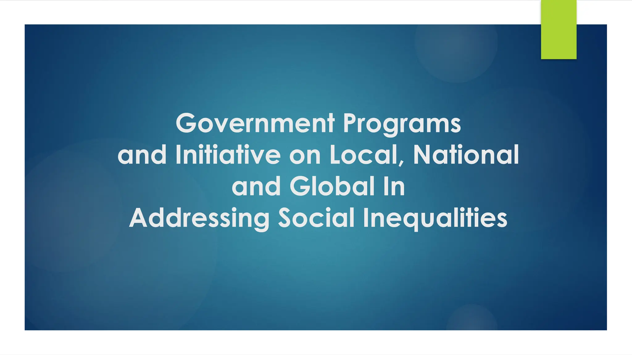Senior High School- Social Inequality.pptx