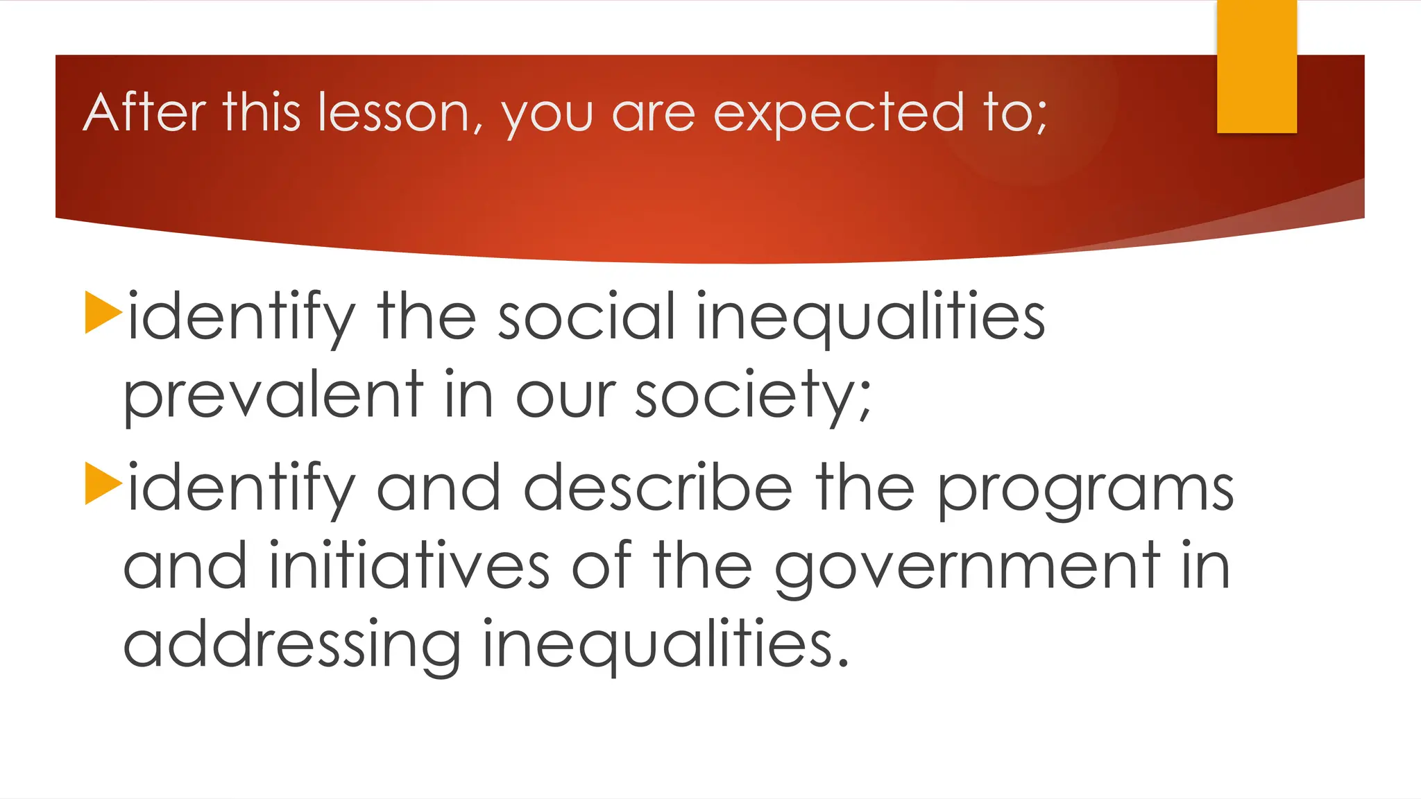 UCSP module Social Inequality for grade 12 | PPTX