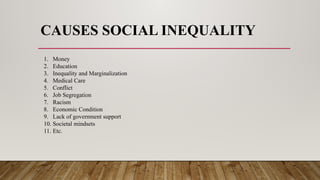SOCIAL INEQUALITY AND ITS CONCEPTUAL ORIGIN.pptx