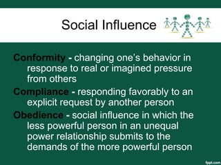 Social influence | PPTX