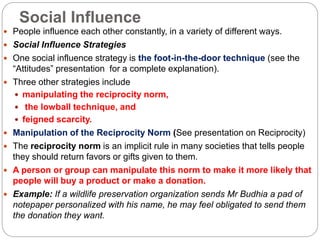 Social influence | PPTX