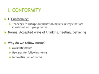 Social Influence Psychology | PPT