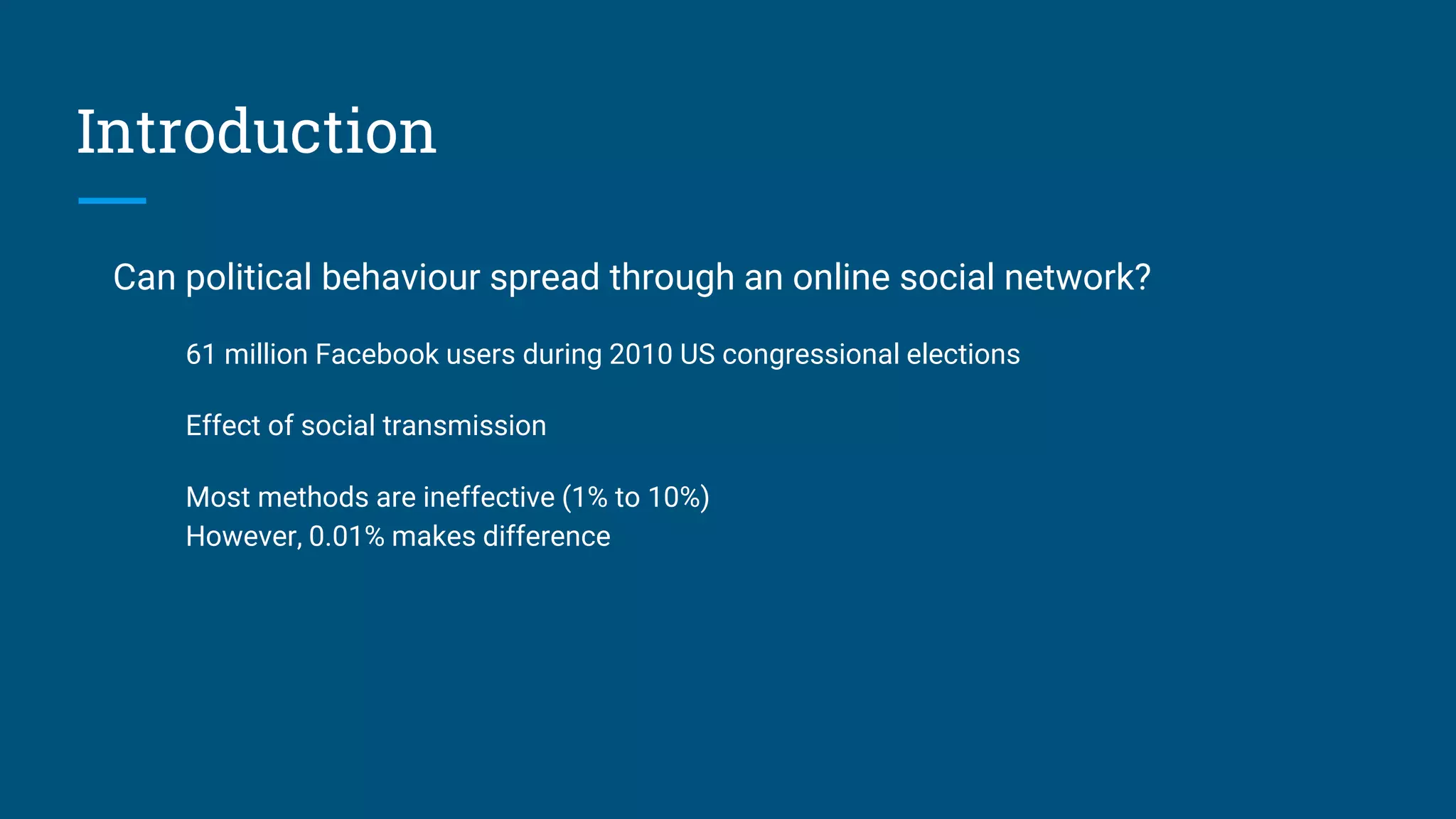 Social influence and political mobilization | PPTX