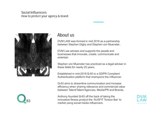 Stephen Von Muenster's Presentation at Mumbrella CommsCon | PPT