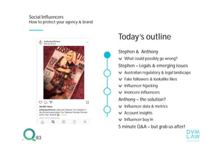 Stephen Von Muenster's Presentation at Mumbrella CommsCon | PPT