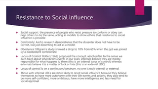 AQA Psychology A Level Revision Cards - Social Influence Topic | PPTX
