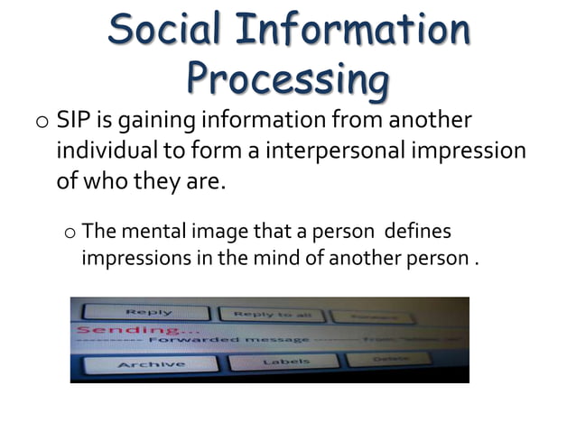 Social information processing theory | PPT