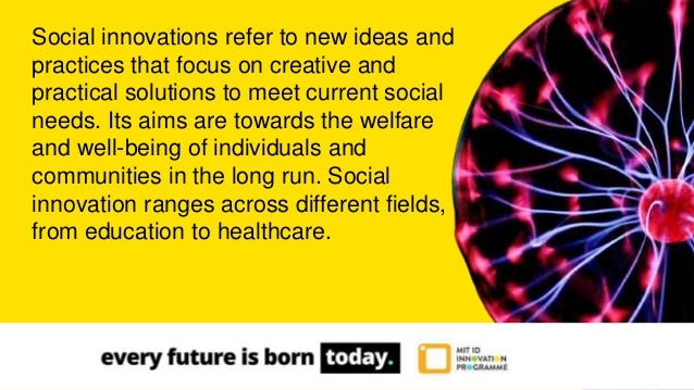 Social Innovation Examples - MIT ID Innovation | PPTX