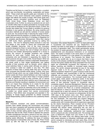 Social innovation practices in sustainable waste management case study ...