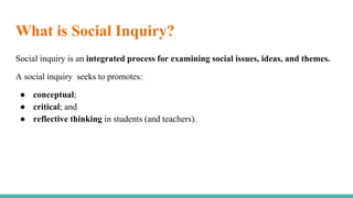 Social Inquiry Model | PPTX