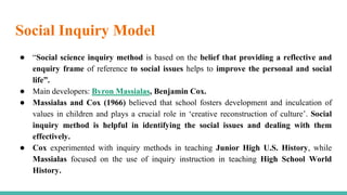 Social Inquiry Model | PPTX