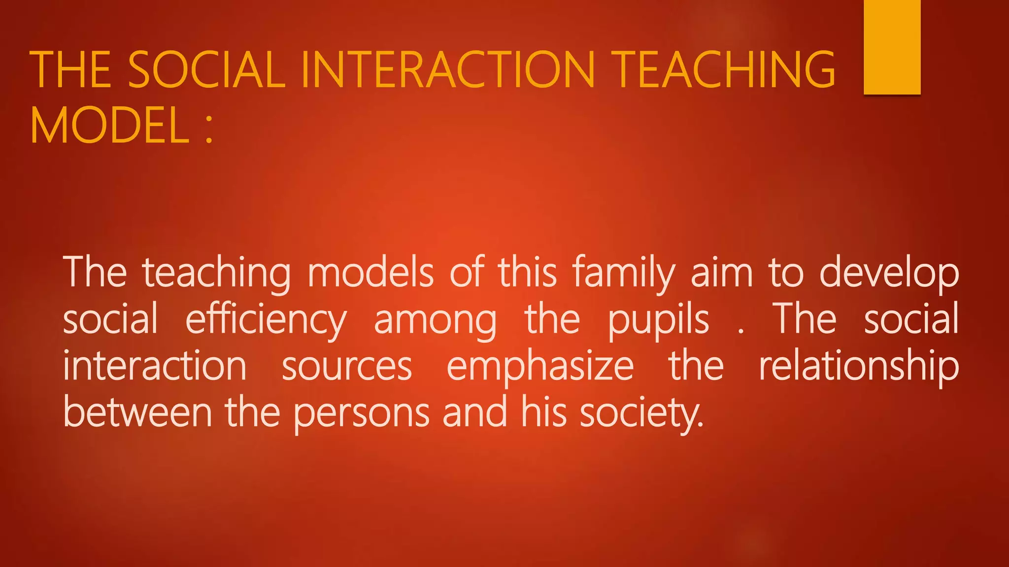 Social inquiry model of teaching ppt | PPTX