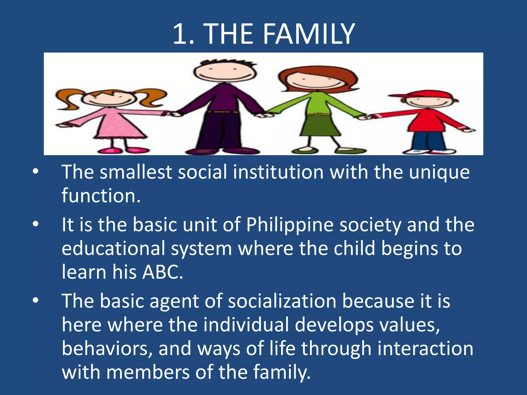 Social institutions | PPTX