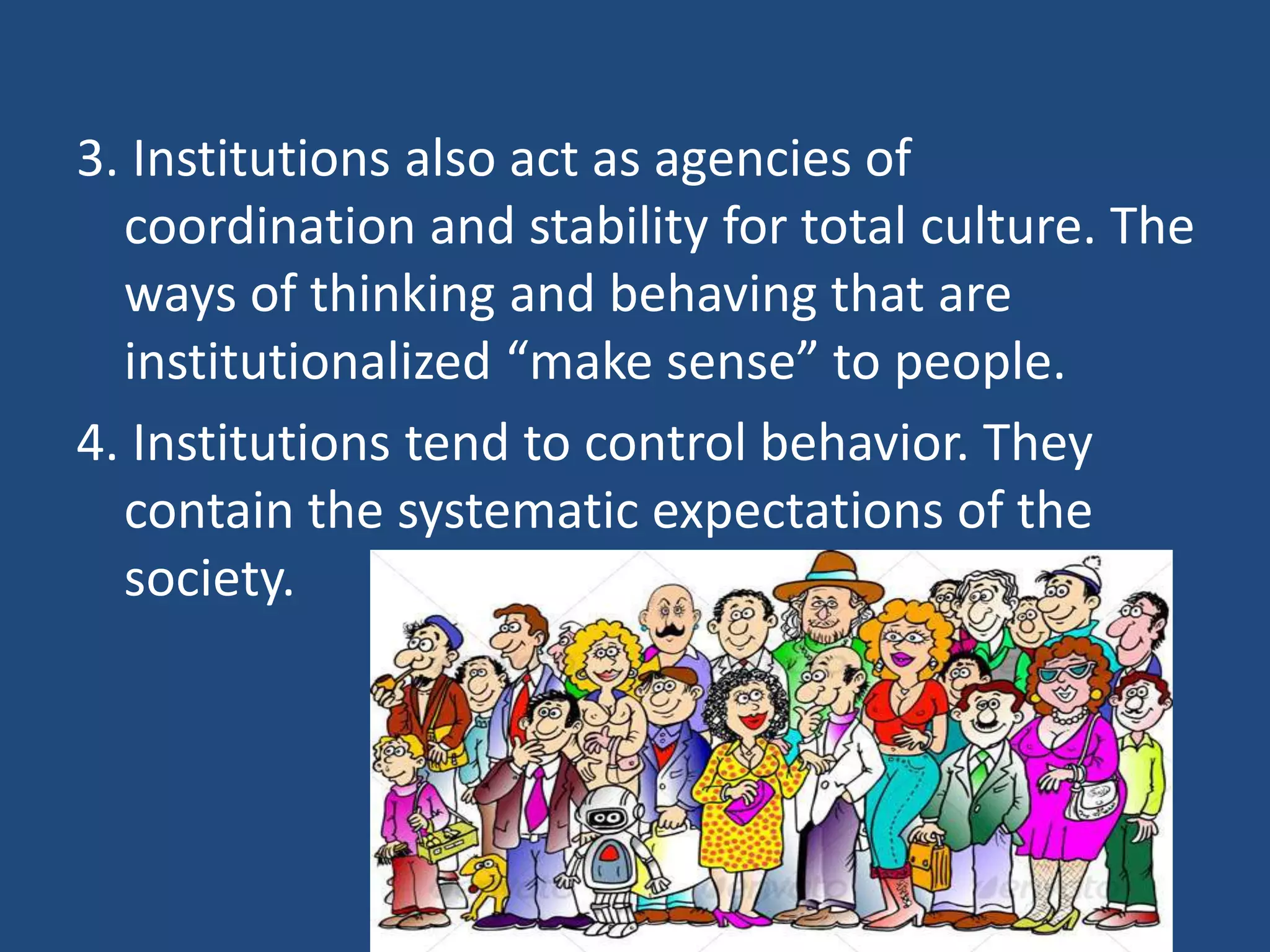 Social institutions | PPTX