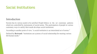 Social Institutions.pptx