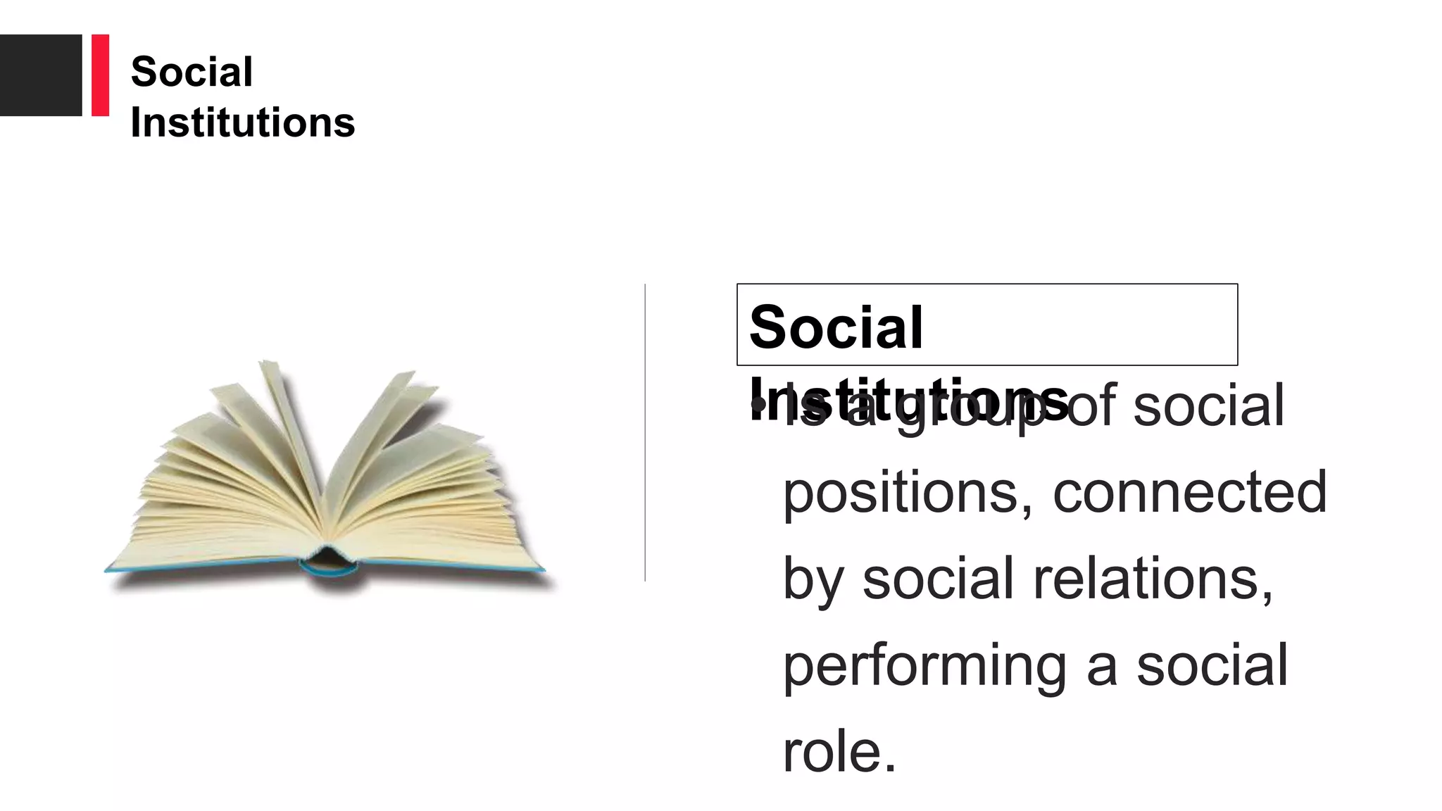 Social Institutions 1 Pptx