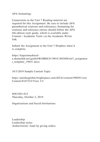 Social InstitutionsA complex of positions, roles, norms and val.docx ...