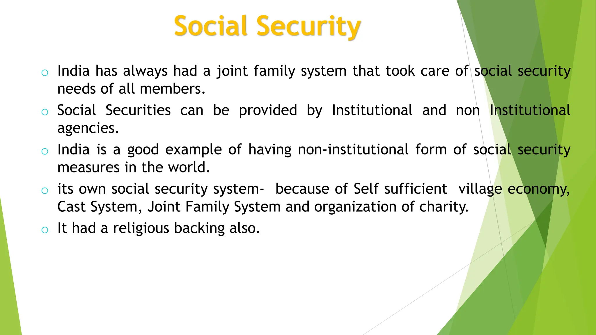 social Insurance concept and its application | PPTX