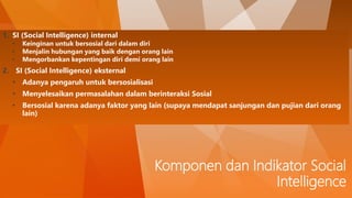 Keecerdasan Sosial | PPTX