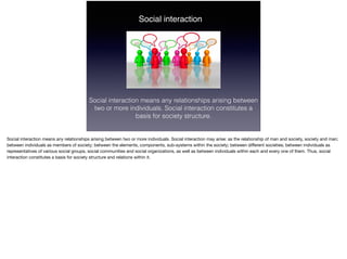 Social interaction | PDF