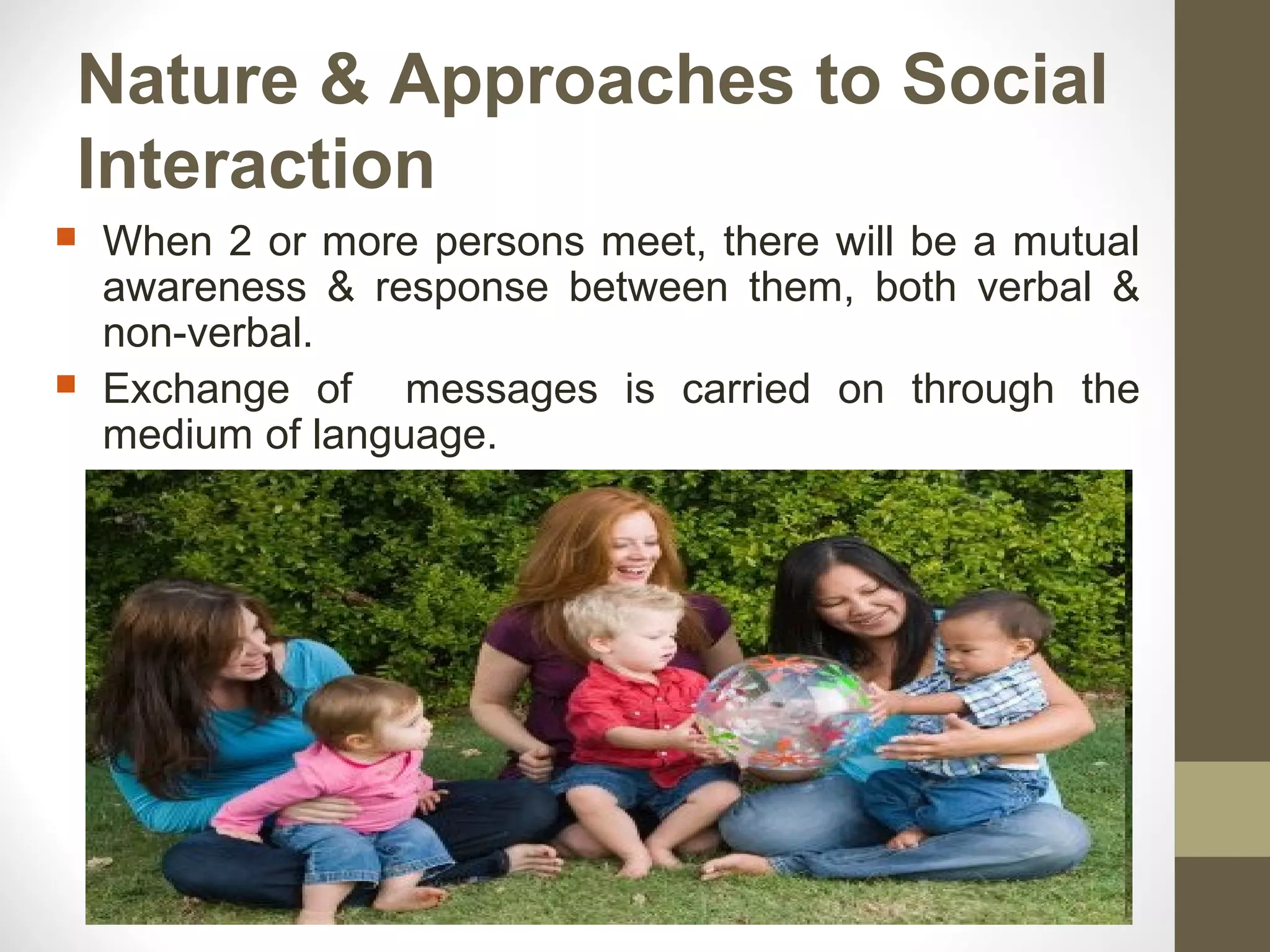 Social interaction | PPT