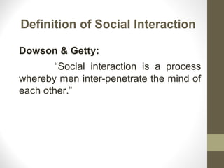 Social interaction | PPT