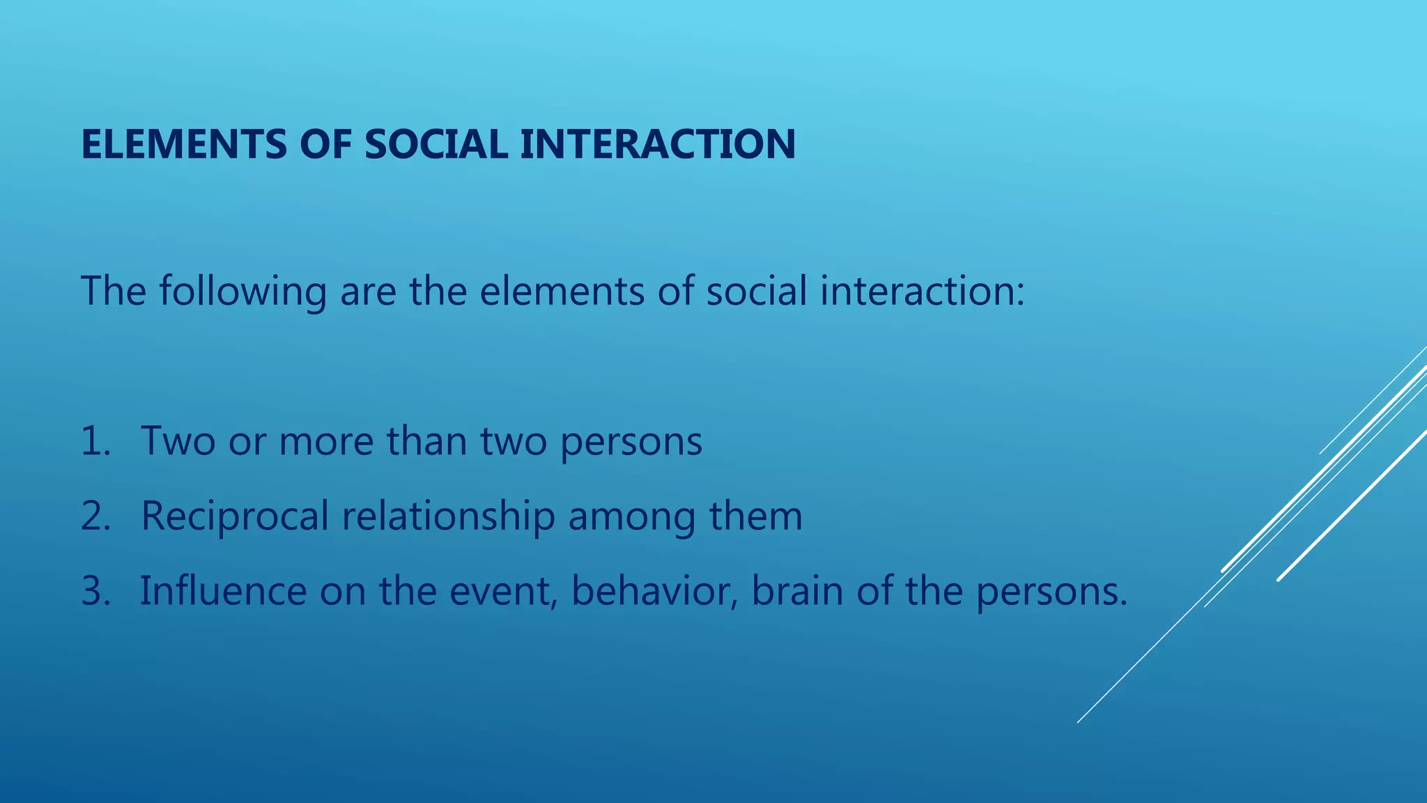 Social Interaction | PPTX