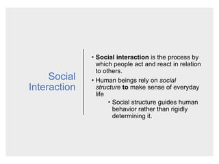 Social interaction | PPTX