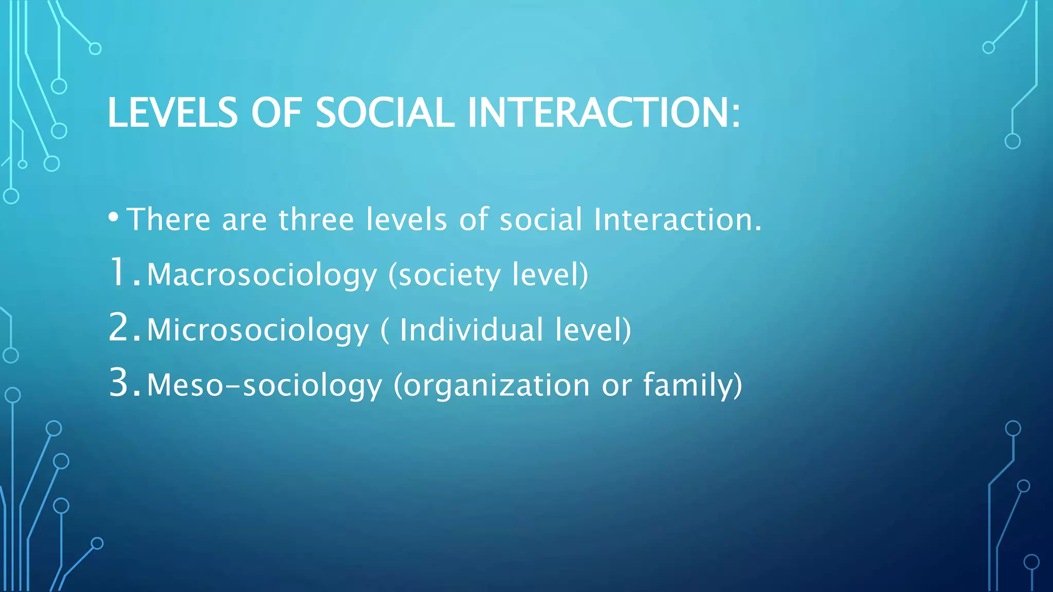 Understanding of Social Interaction and socialization | PPTX